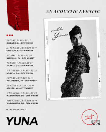 YUNA CONFIRMS “AN ACOUSTIC EVENING WITH YUNA” – The Audio Head