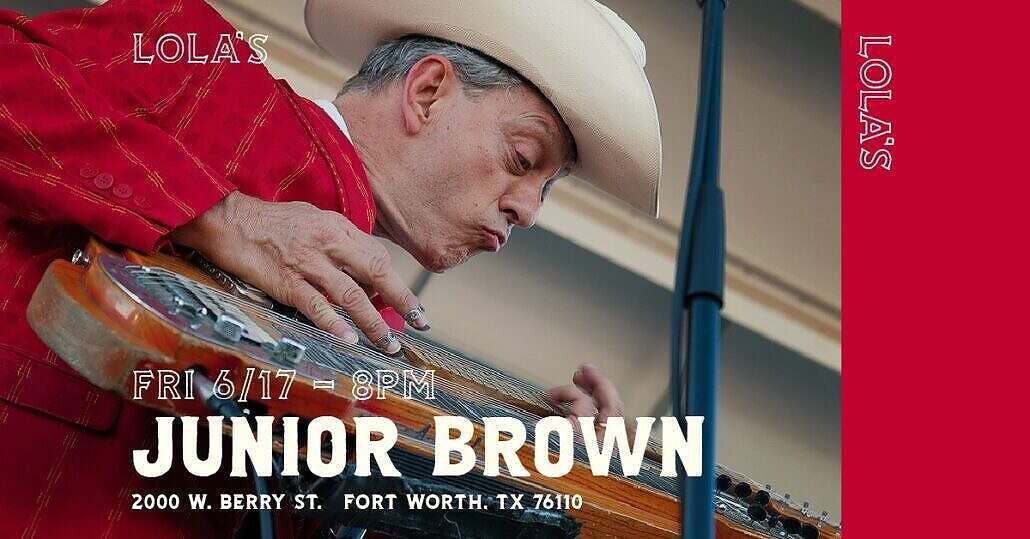 Junior Brown coming to Lola’s – The Audio Head